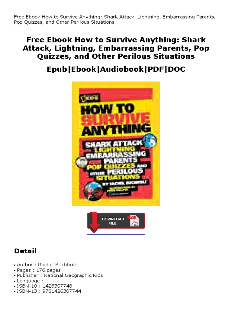 (Free Ebook) How To Survive Anything Shark Attack Lightning ...