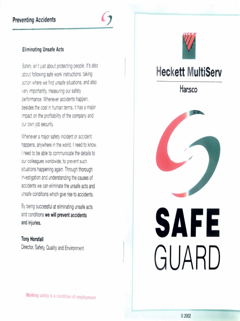 Safeguard Booklet Dec 11, 2020 | PDF | Personal Protective Equipment ...