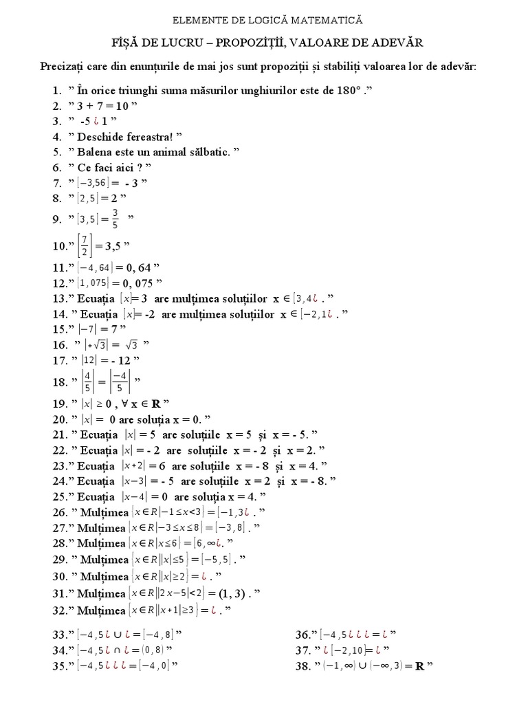 Elemente de Logica Matematica 2 | PDF
