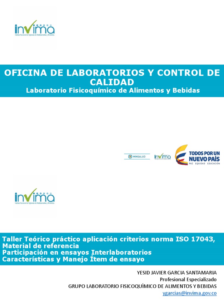 Presentacion 17043 Laboratorio FQ Invima | Descargar gratis PDF ...
