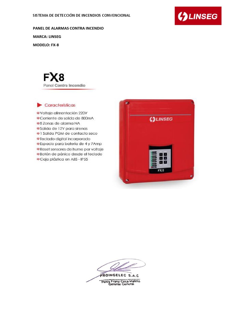 Linseg Especificaciones | PDF