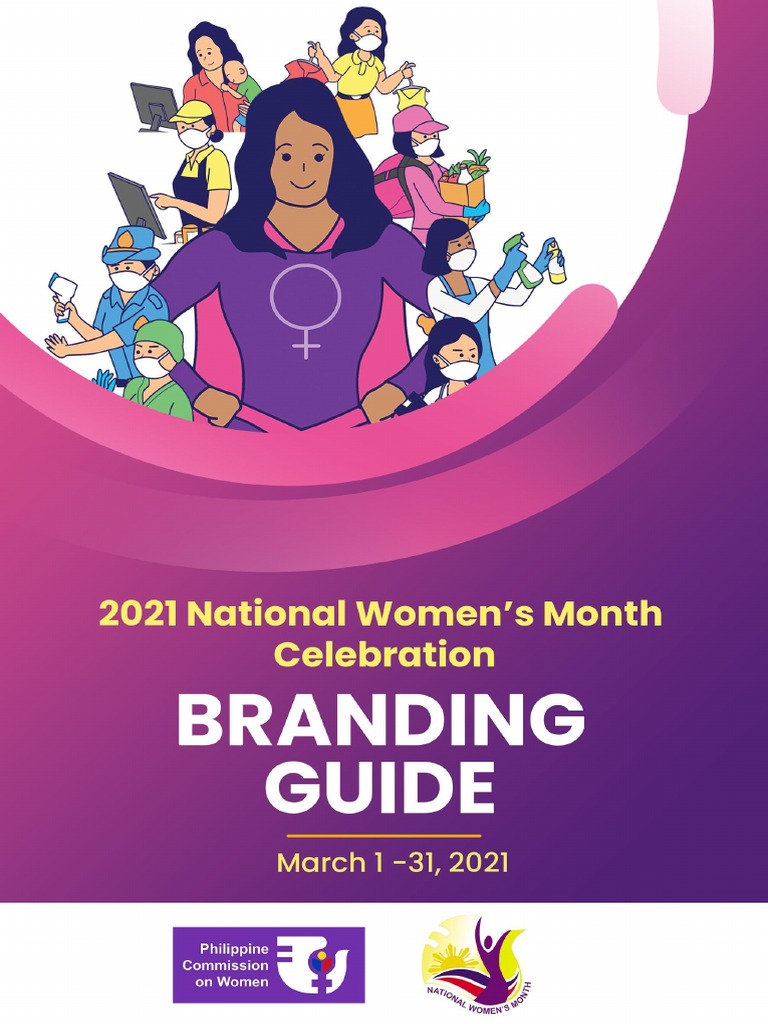 2021 National Women's Month Celebration Branding Guidelines: A ...