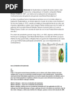 Historia y Significado de La Granadera | PDF | Guatemala