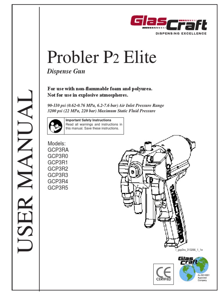 Probler P2 Elite Operation Manual | PDF | Valve | Personal Protective ...