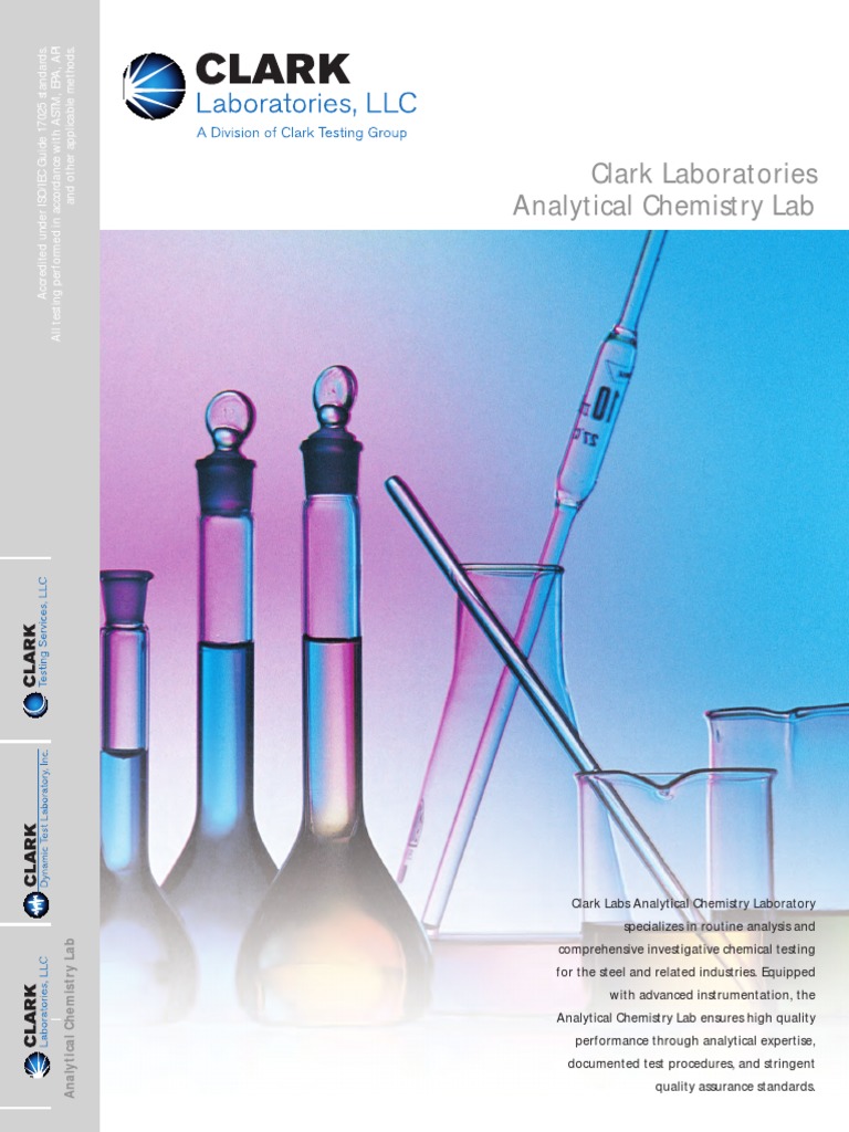 Clark Laboratories Analytical Chemistry Lab | PDF | Motor Oil | Coal