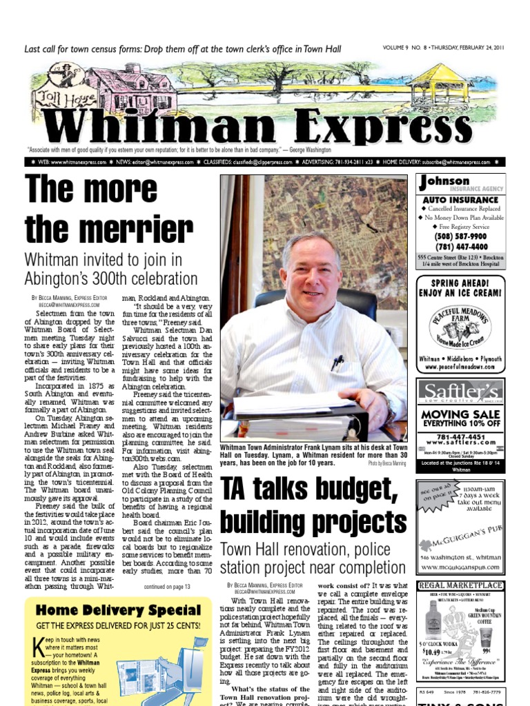 Whitman Express 02 - 24 - 2011 | PDF | Business | Nature