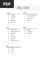 SOP Spa Cleaning Checklist | PDF | Bathroom | Home