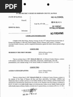 Kelsey Smith Murder and Edwin Hall Case | PDF | Plea | Arraignment