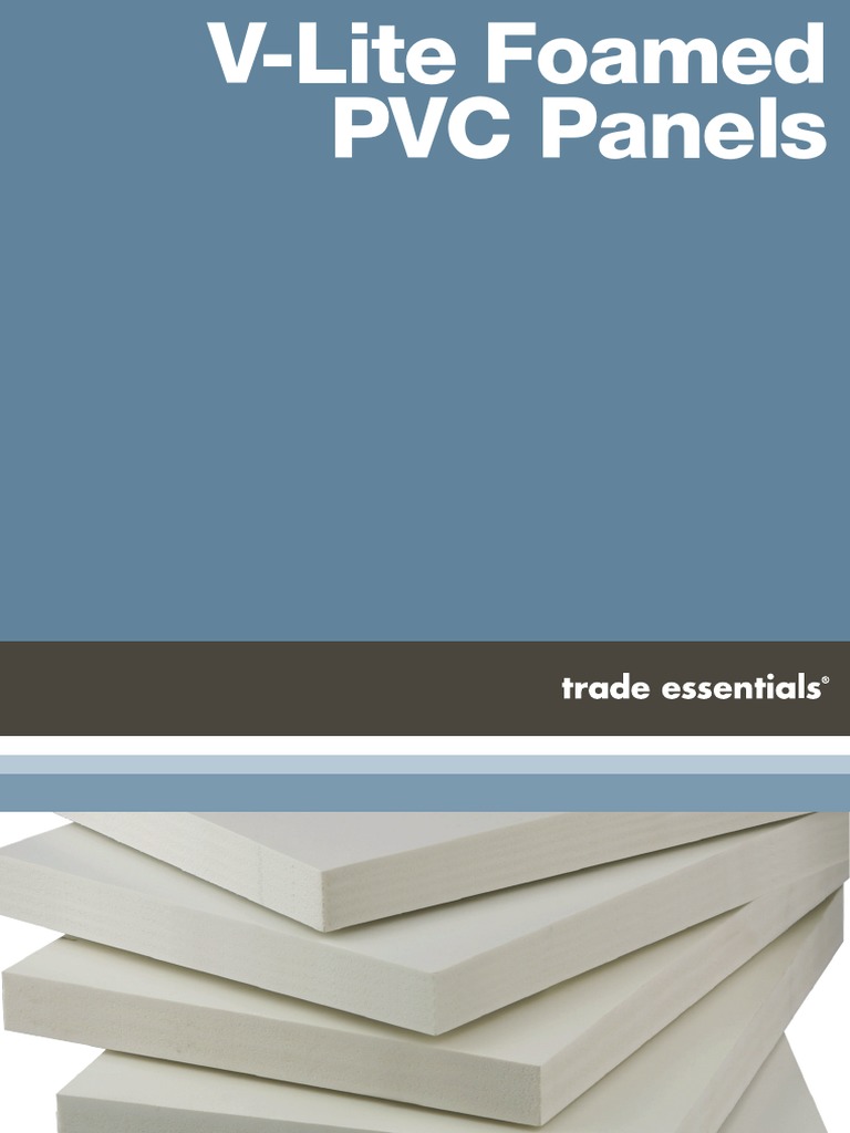 V Lite Foamed PVC Panels | PDF | Screw | Polyvinyl Chloride