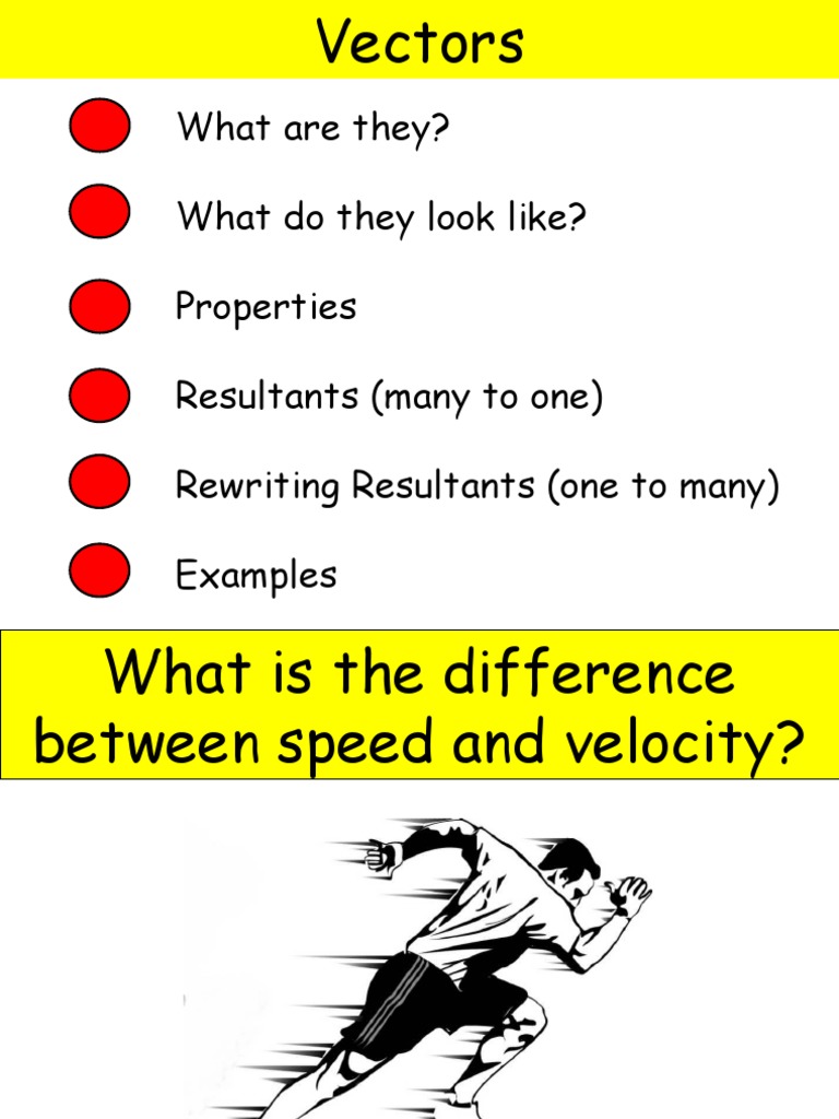 Introduction To Vectors (Excellent!) | PDF | Euclidean Vector | Velocity