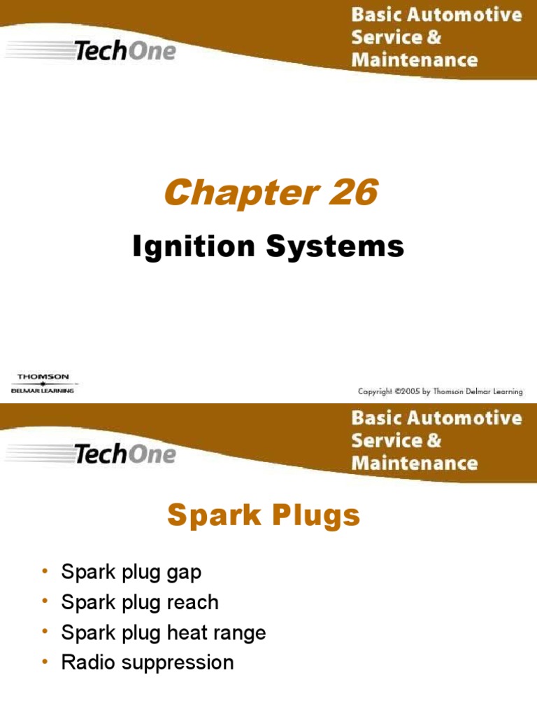 Chapter 26 Ignition Systems | PDF