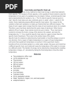 Coffee Cup Heat Retention Experiment | PDF | Heat | Heat Transfer
