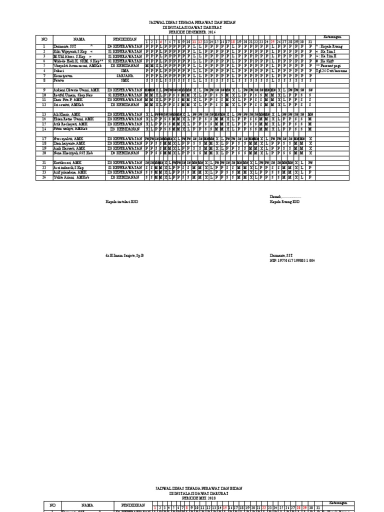 Jadwal Igd 2020 | PDF