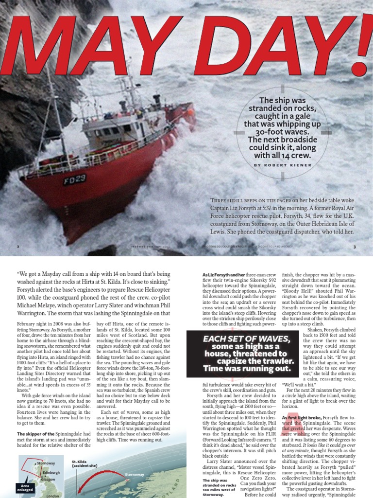 Mayday! | PDF | Helicopter | Ships