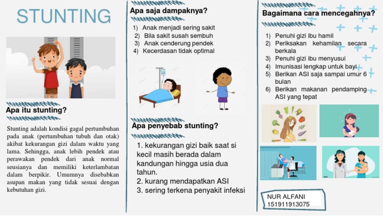 Leaflet Stunting | PDF