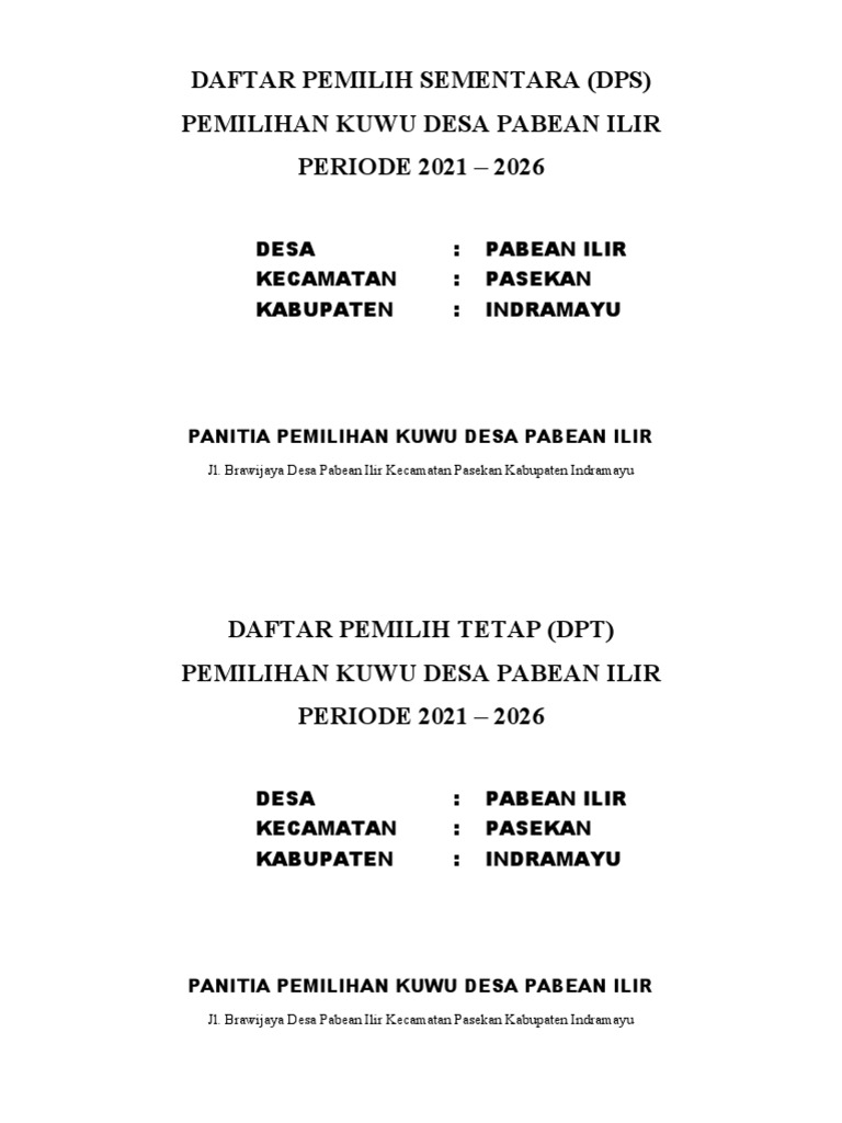 Cover DPT Dan DPS | PDF