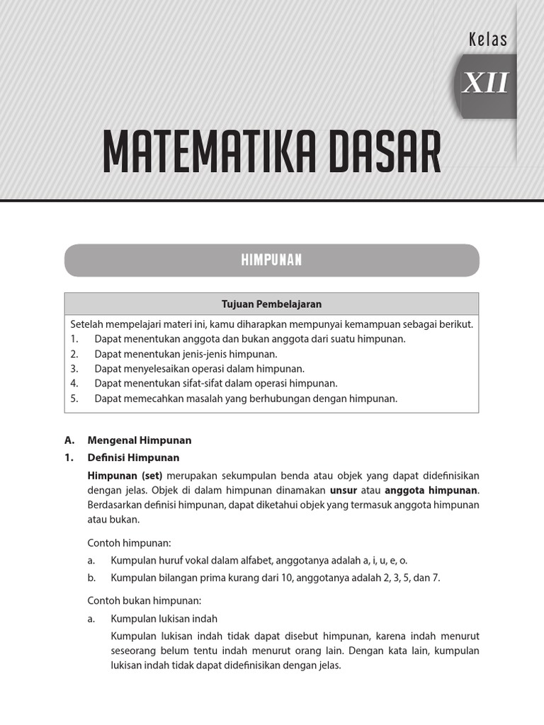Latihan Soal Matdas 2 Pdf
