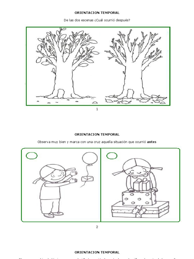 Orientacion Temporal | PDF