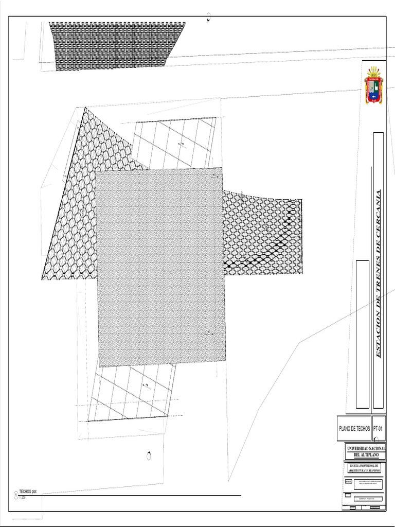 Plano de Techos - Ronald Cordova-Sandra Marcavillaca | PDF