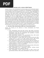 Public Administration Unit-14 Ecological Approach-Fred. W. Riggs | PDF ...