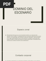 Dominio del Tema y Escenario en Exposiciones | PDF