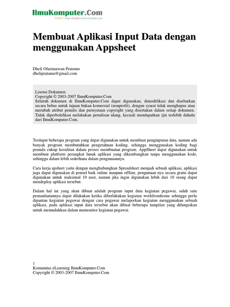 DHELI OFARIMAWAN Membuat Aplikasi Input Data Dengan Menggunakan ...