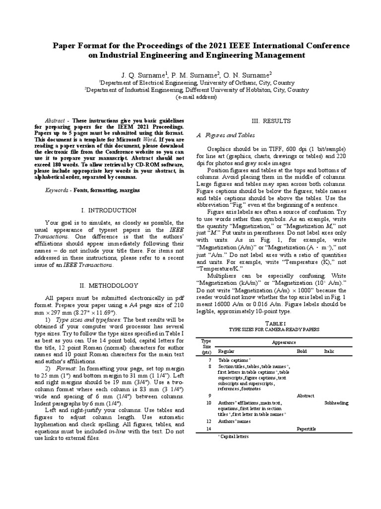 Guidelines for Preparing Camera-Ready Papers for the 2021 IEEE ...