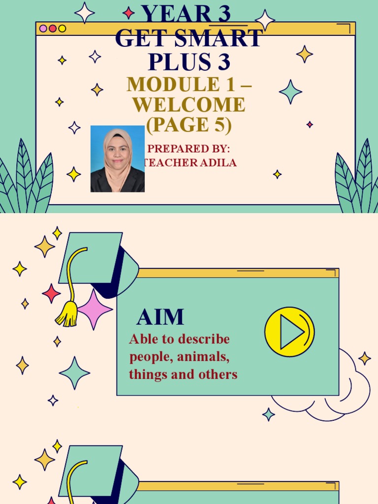 Year 3: Module 1 - Welcome! | PDF