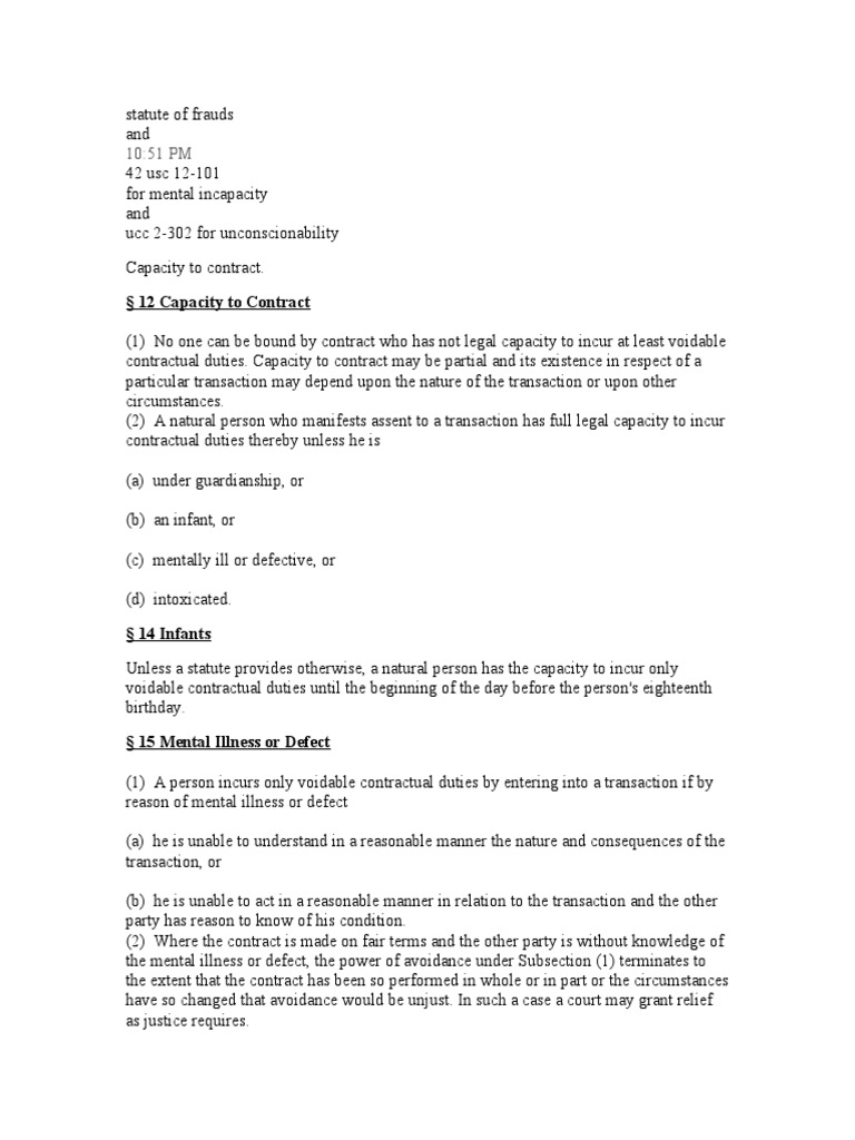 UCC Contracts | PDF | Restraint Of Trade | Misrepresentation