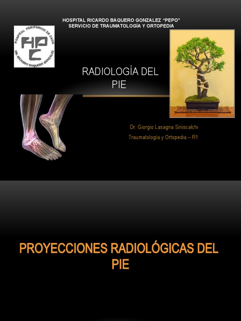 Radiologia Del Pie | PDF