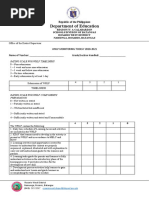 CFSS Monitoring Tool 2019 | PDF | Literacy | Teachers