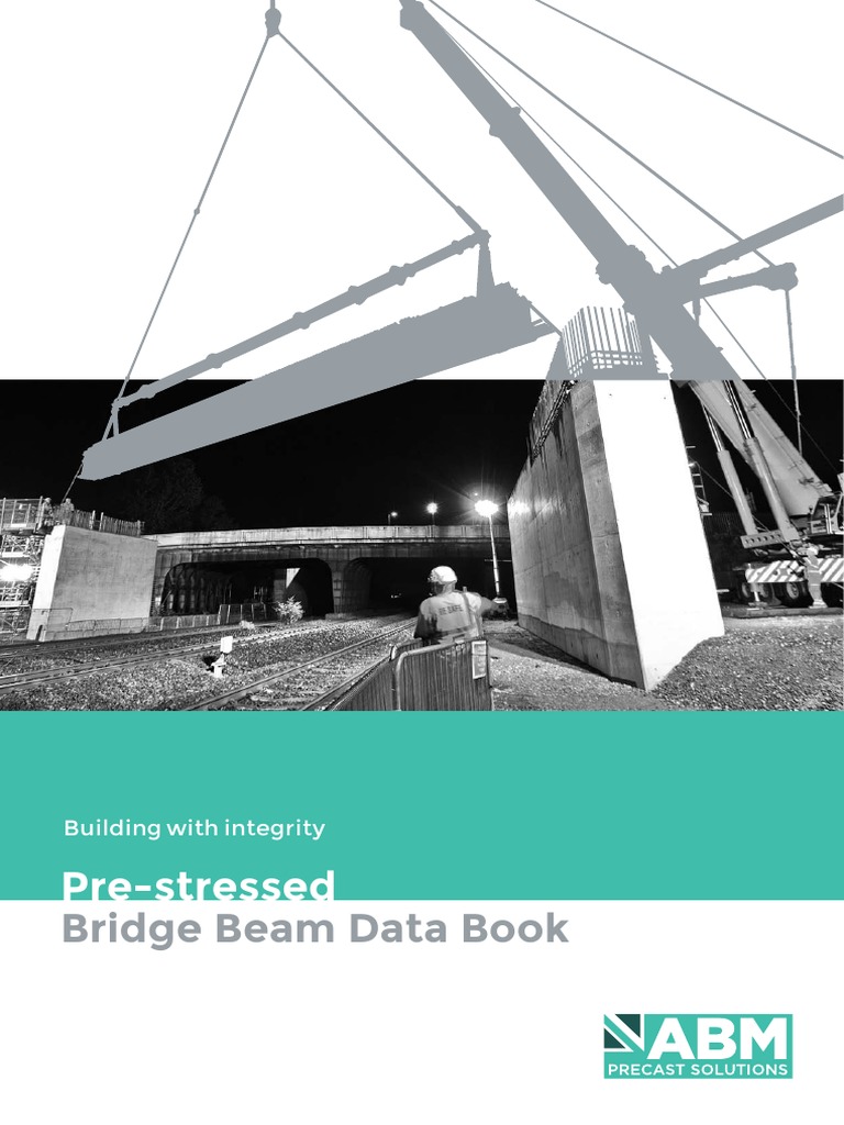 Pre-Stressed: Bridge Beam Data Book | PDF | Prestressed Concrete | Bridge
