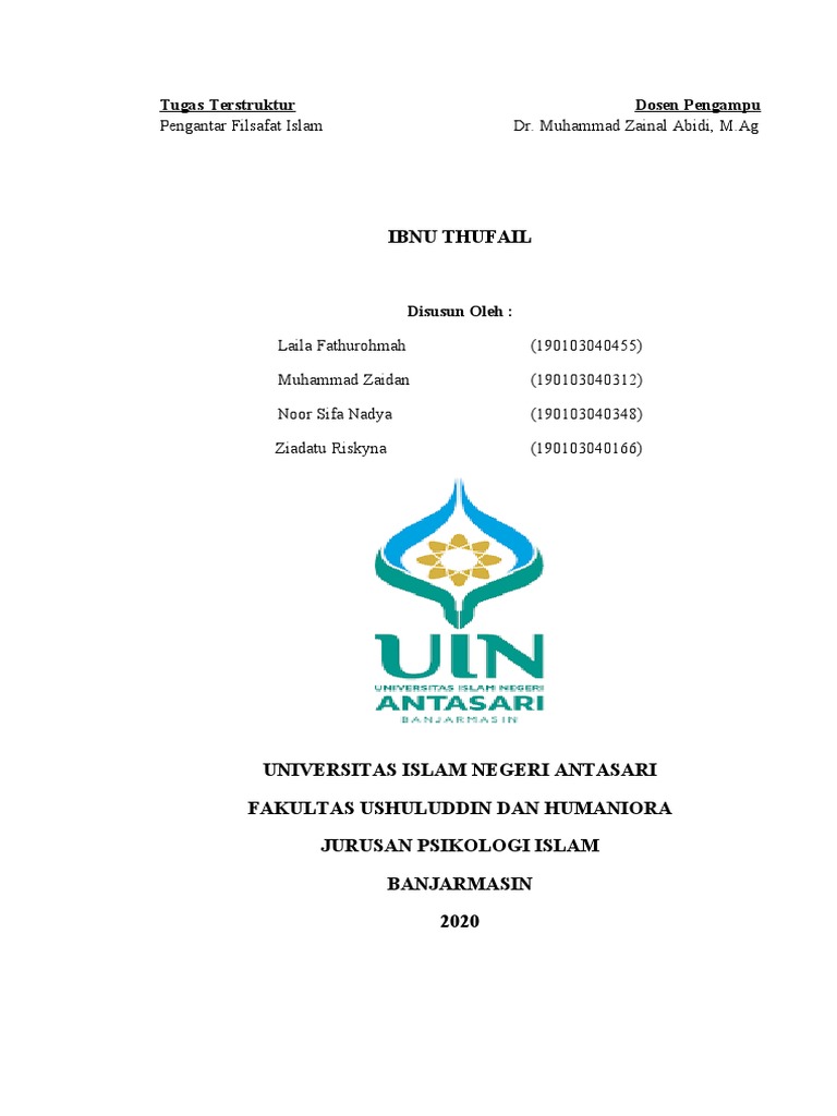 Filsafat Jiwa Menurut Ibnu Thufail | PDF