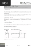 EQUITONE Installation Guide English Version | PDF | Wall | Rivet