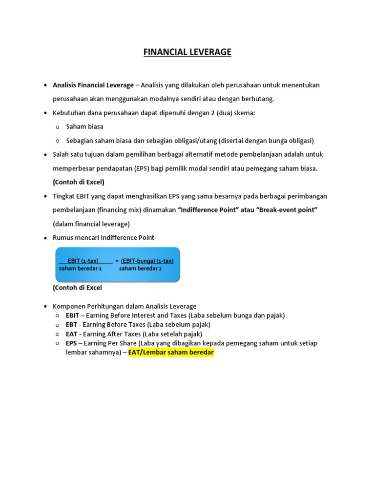 Catatan Word Leverage | PDF