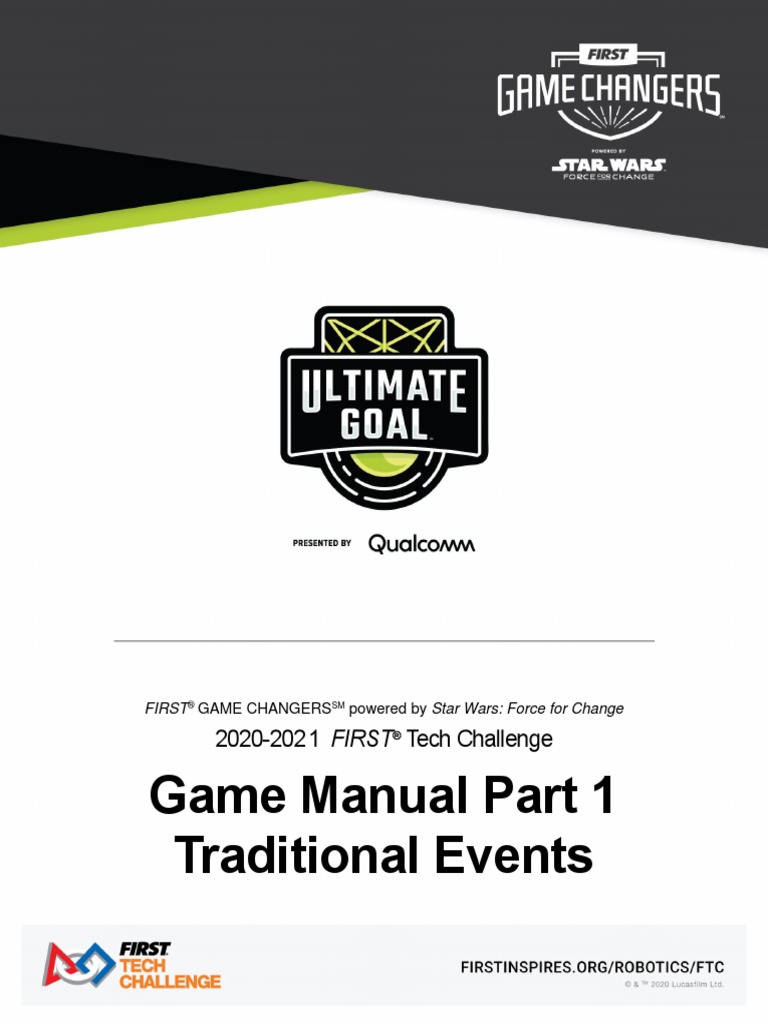 Game Manual Part 1 Traditional Events | PDF | Tournament | Computing ...