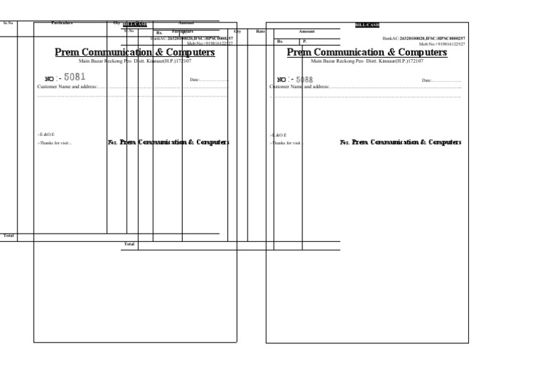 Prem Communication & Computers Prem Communication & Computers | PDF