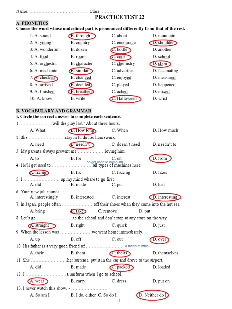 Practice Test 22 | PDF | Machu Picchu | Lima