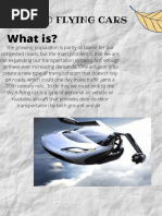 How Can Flying Cars Help Us | PDF | Fixed Wing Aircraft | Rotorcraft