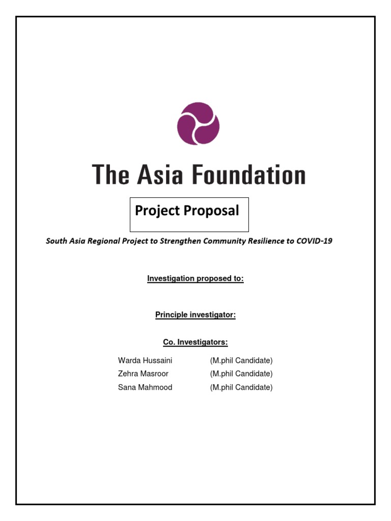 Empowering Young Women For Community Development Proposal | Download ...