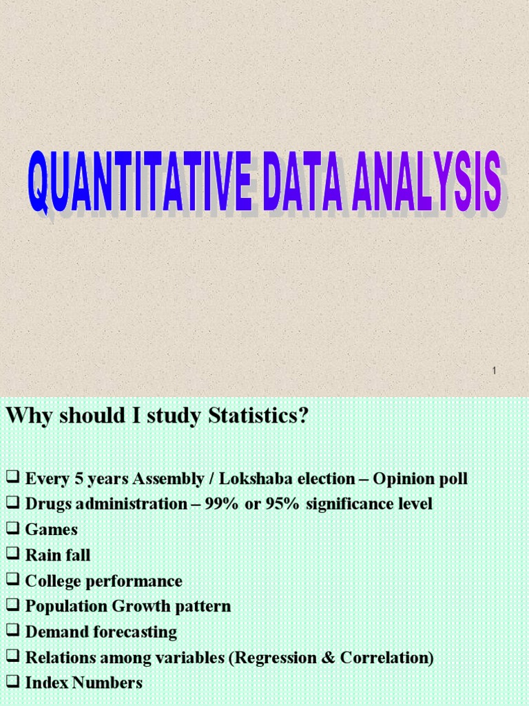 Data Analysis Uni Variate Bivariate Pdf Level Of Measurement