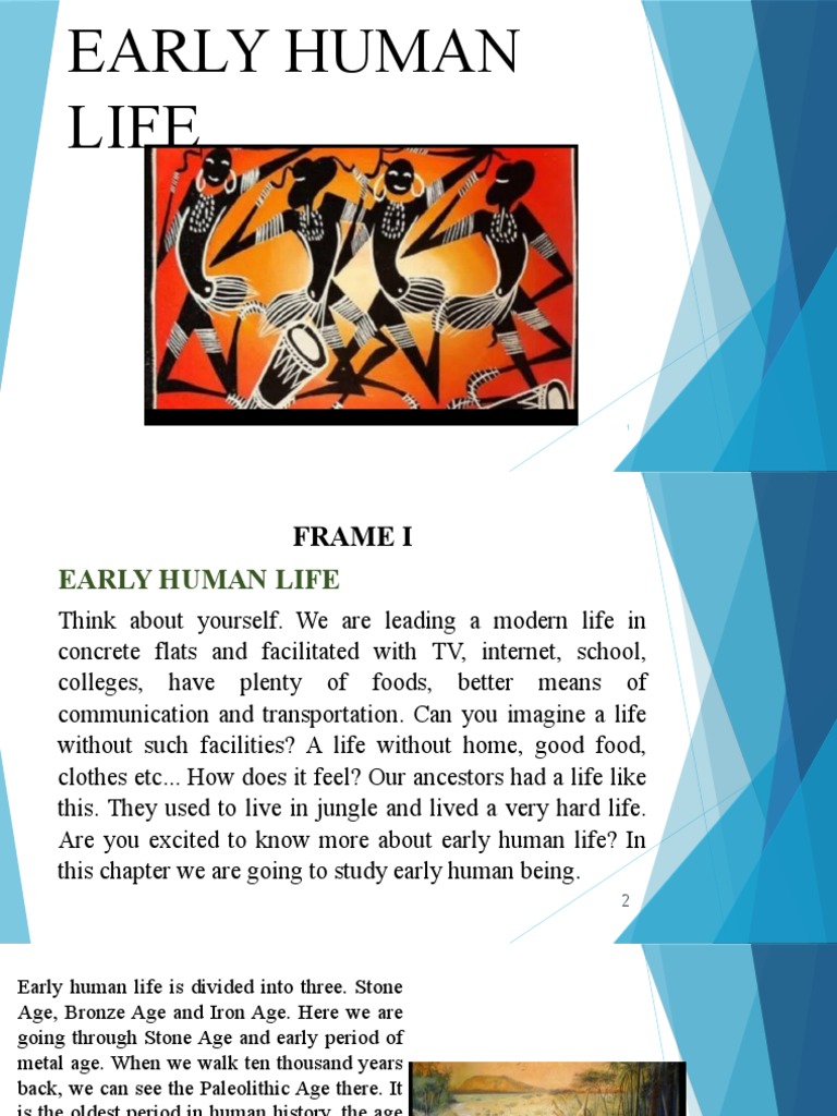 Early Man | PDF | Stone Age | Paleolithic