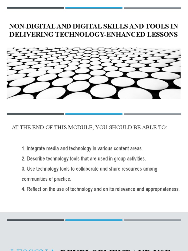 Non-Digital and Digital Teaching Tools | PDF | Qr Code | Educational ...