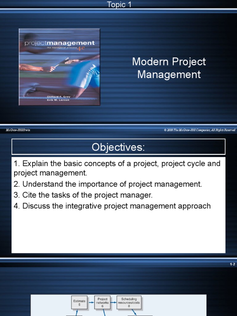 Chapter 1 Modern Project Management | PDF | Product Lifecycle | Project ...