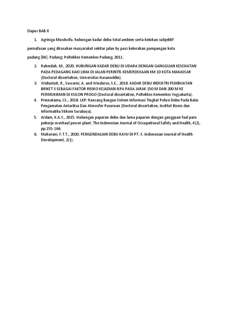 Dapus BAB II | PDF
