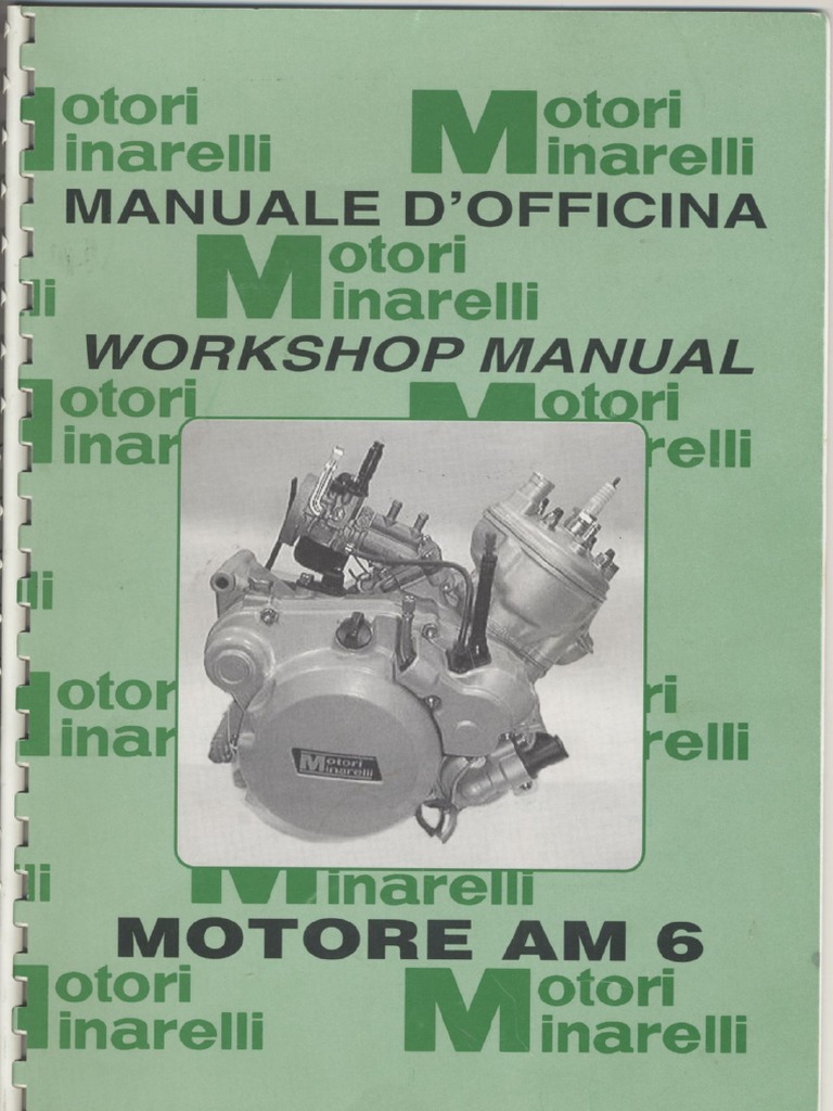 Manuale Minarelli Am6 | PDF