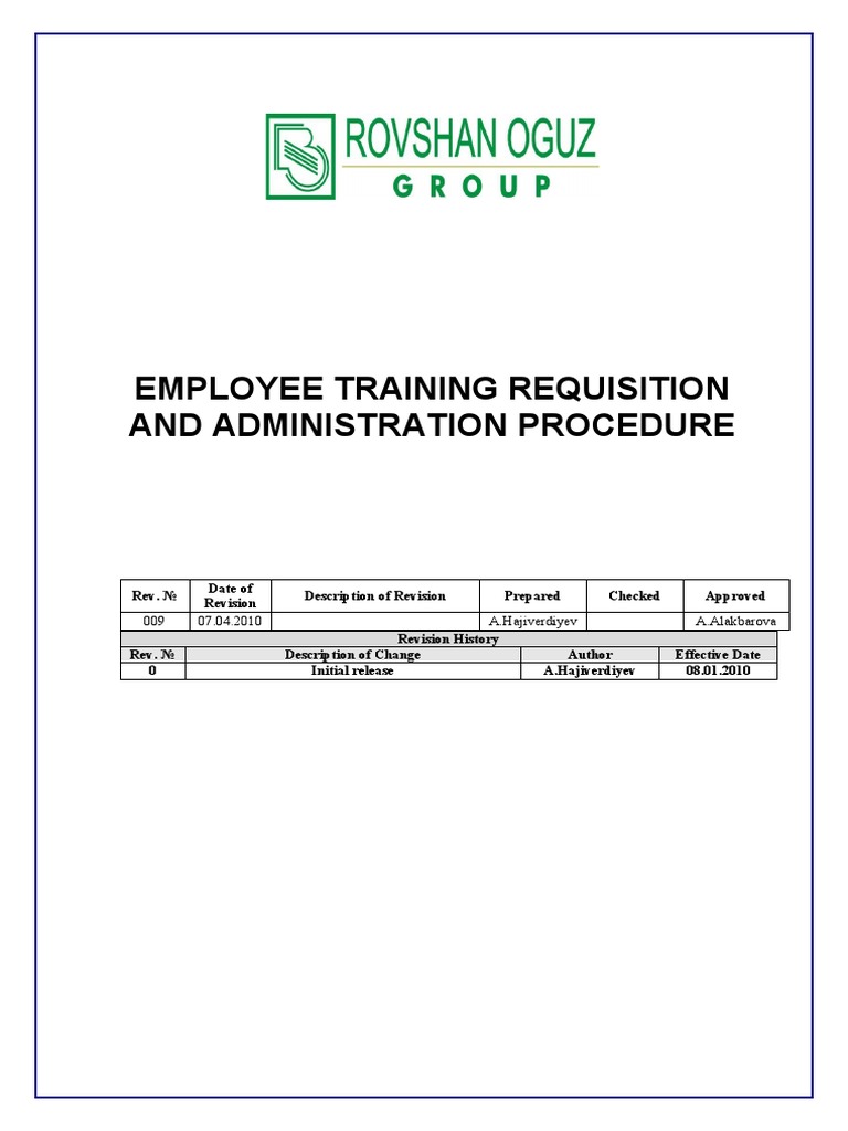 Training Requisition And Administration Pdf Computer File Business