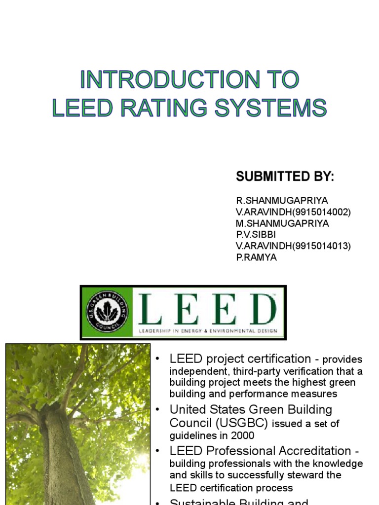 Leed Rating Systems | Download Free PDF | Leadership In Energy And ...