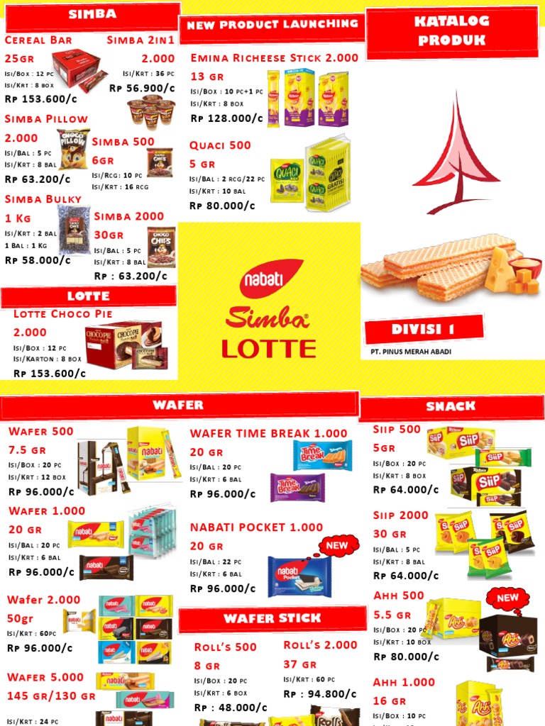 Katalog-Final-Div 1 Sep 2020 | PDF | Desserts | Confectionery