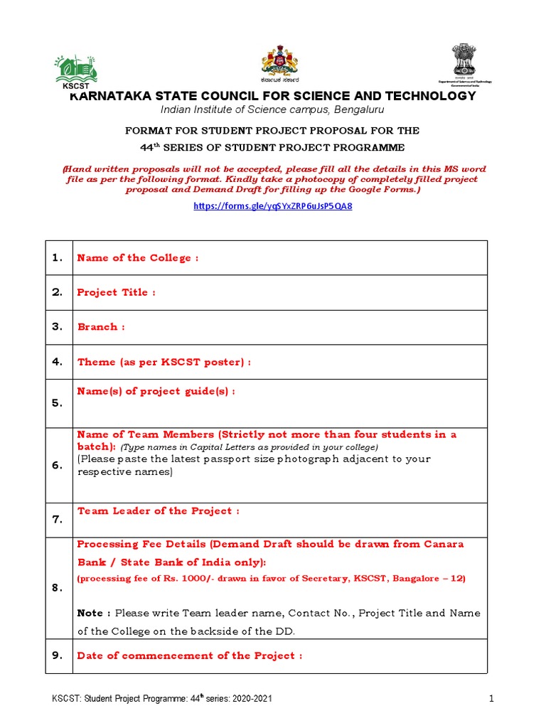 Karnataka State Council For Science and Technology: Indian Institute of ...